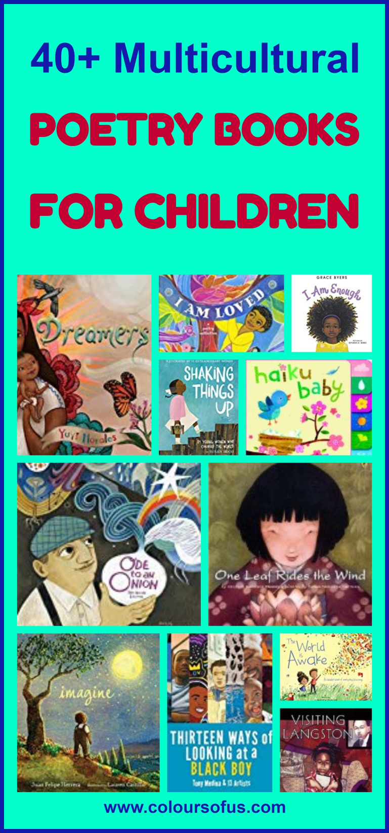 40+ Multicultural Poetry Books for Children