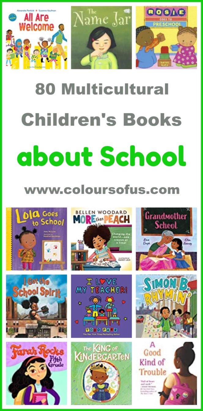 80 Multicultural Children's Books about School - Colours of Us