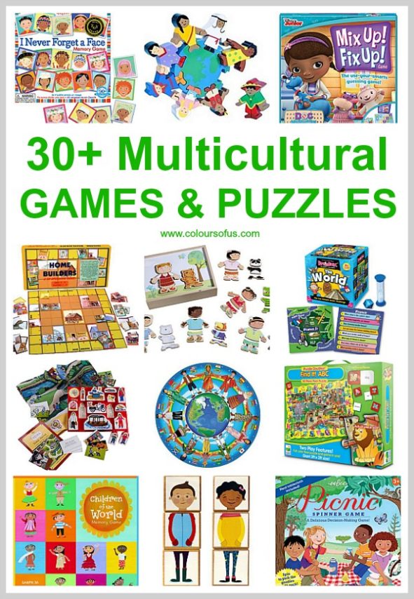 Multicultural Games & Puzzles - Colours of Us