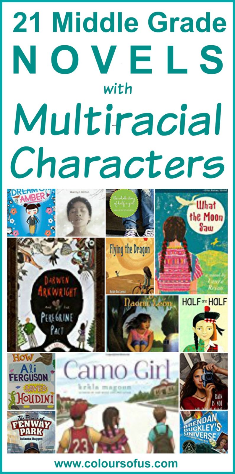 21 Middle Grade Novels With Multiracial Characters - Colours of Us