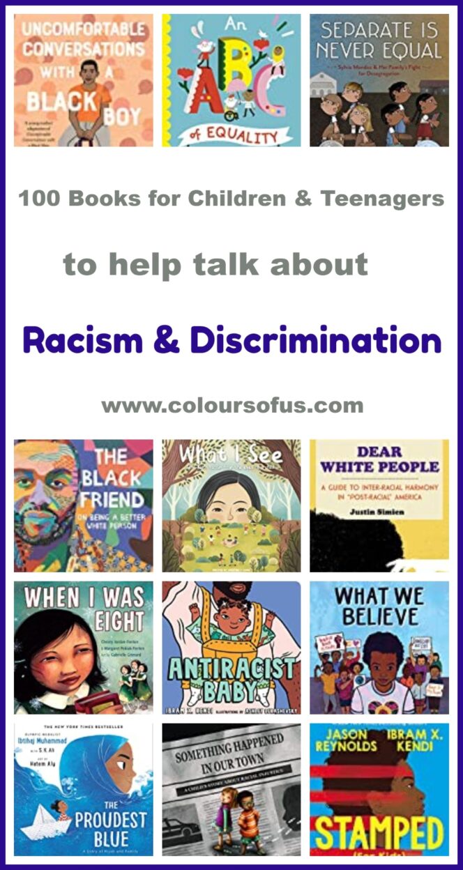 100 Children's Books to help talk about Racism & Discrimination