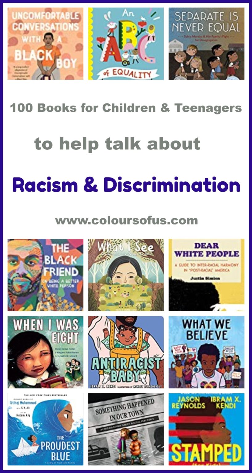 100 Children's Books to help talk about Racism & Discrimination