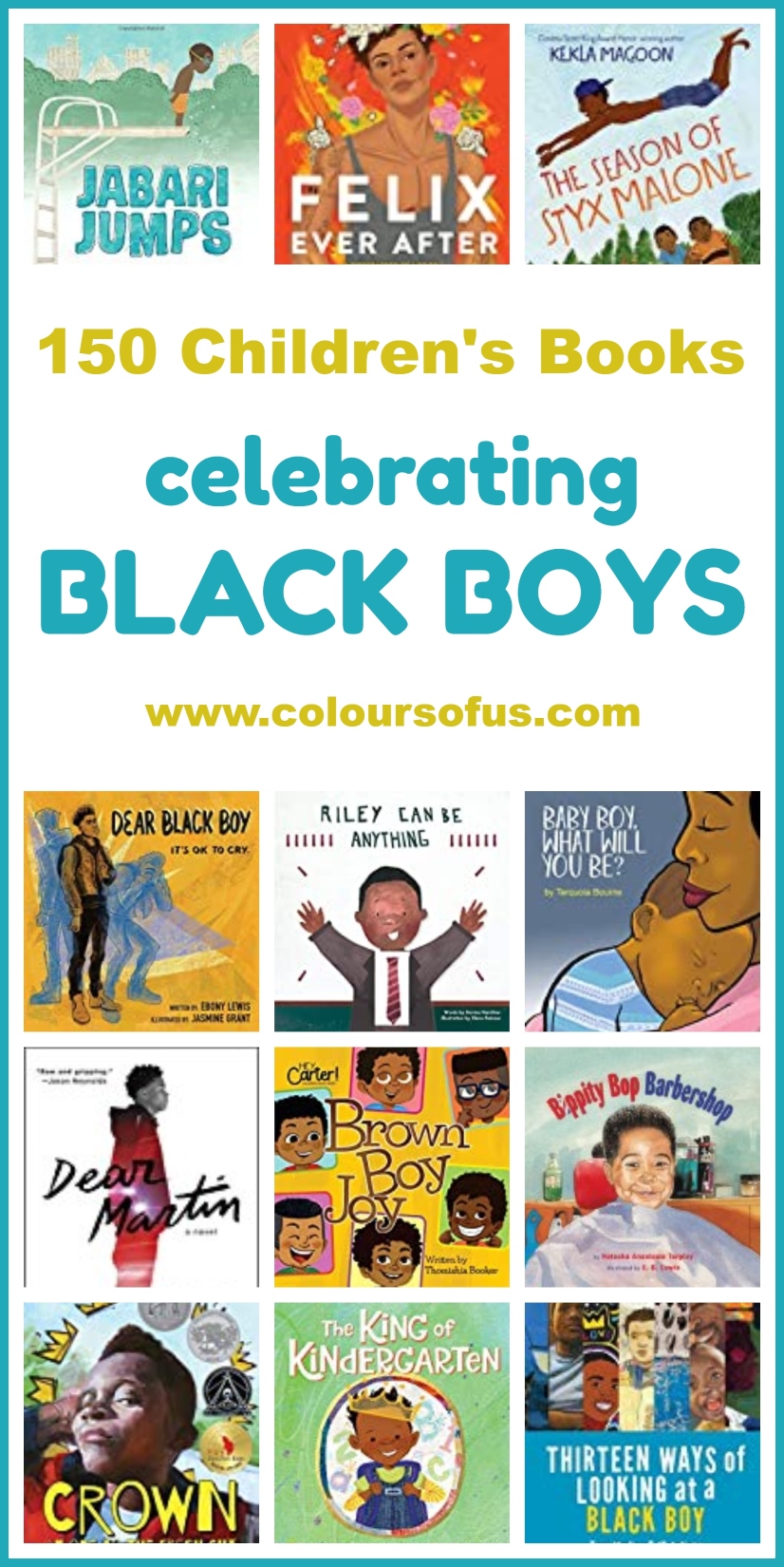 150 Children's Books Celebrating Black Boys - Colours of Us