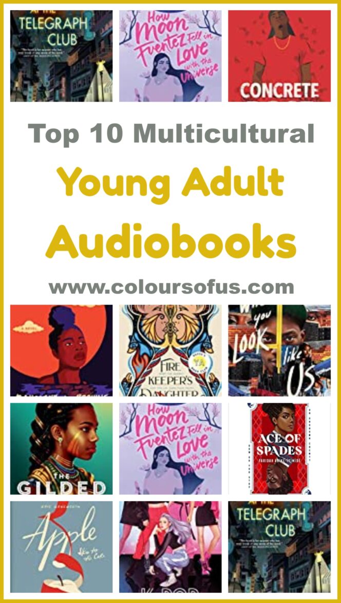 Top 10 Multicultural Young Adult Audiobooks - Colours of Us