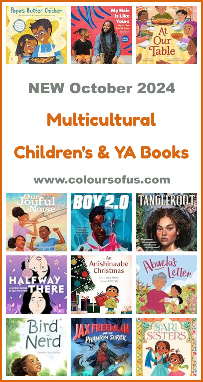 NEW Multicultural Children's & YA Books October 2024 - Colours of Us