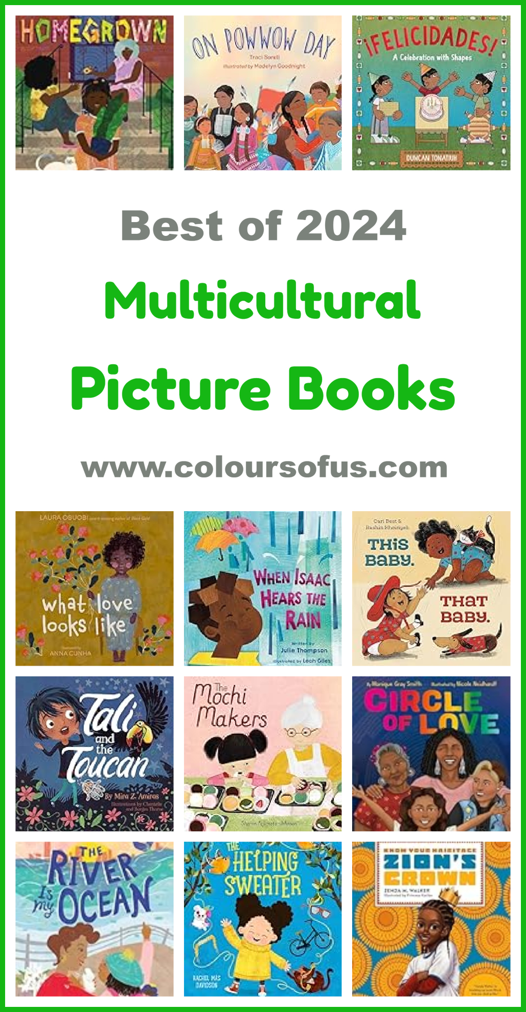 The 100 Best Multicultural Picture Books of 2024 - Colours of Us